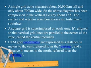 UTM UNIVERSAL TRANSVERSE MERCATOR | PPTX