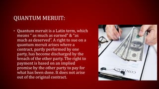 Presentation on Breach Of Contract | PPTX