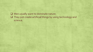 Gender and Nature | PPTX