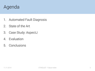 Systematic Architecture Level Fault Diagnosis Using Statistical ...