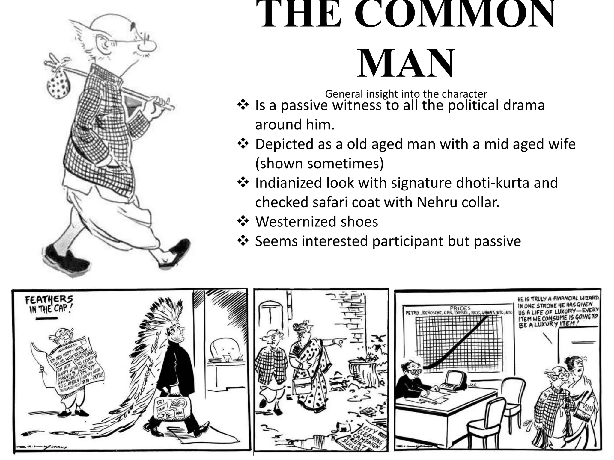 RK Lakshman's Common Man: Analysis | PPTX