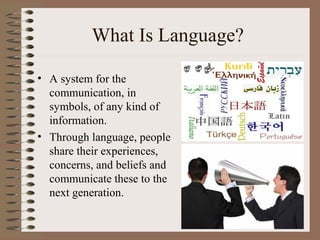 Communication skills about language | PPT