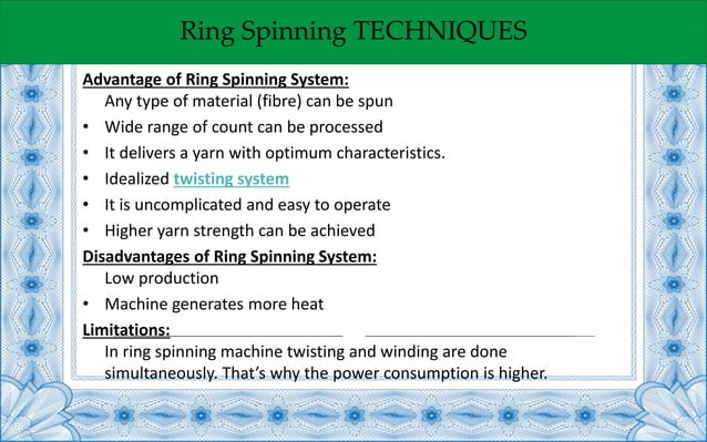 Different Spinning Techniques | PPTX | Needlework | Arts and Crafts