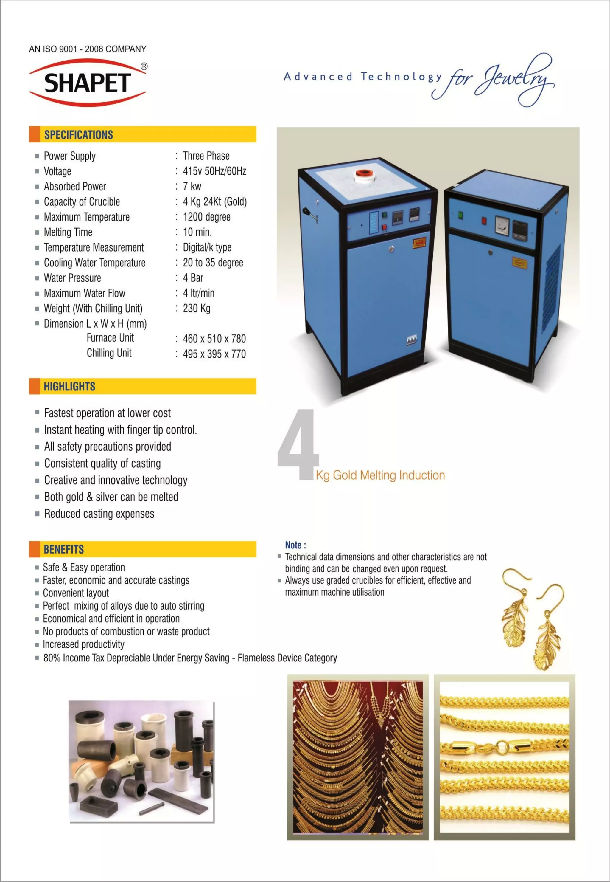 Induction Furnaces For Melting & Casting | PDF