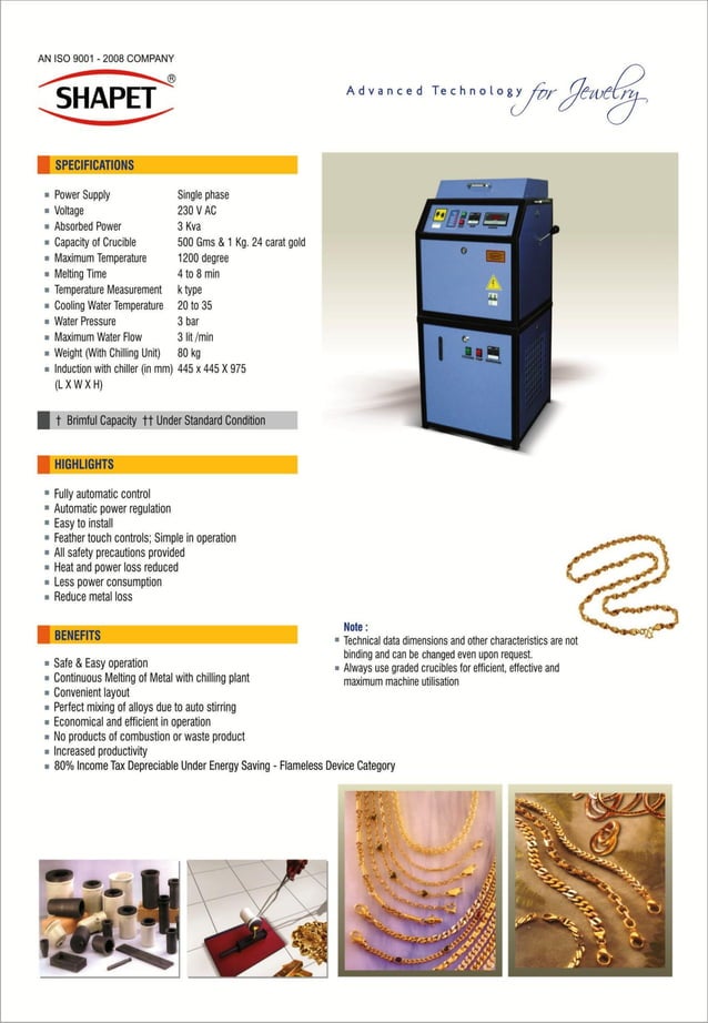 Induction Furnaces For Melting & Casting | PDF