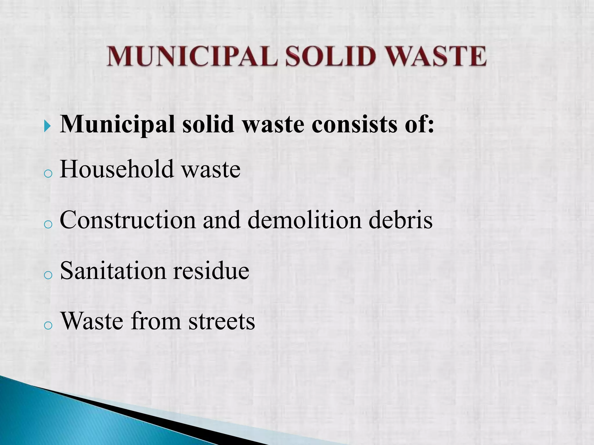 Solid Waste and its Management ppt | PPTX
