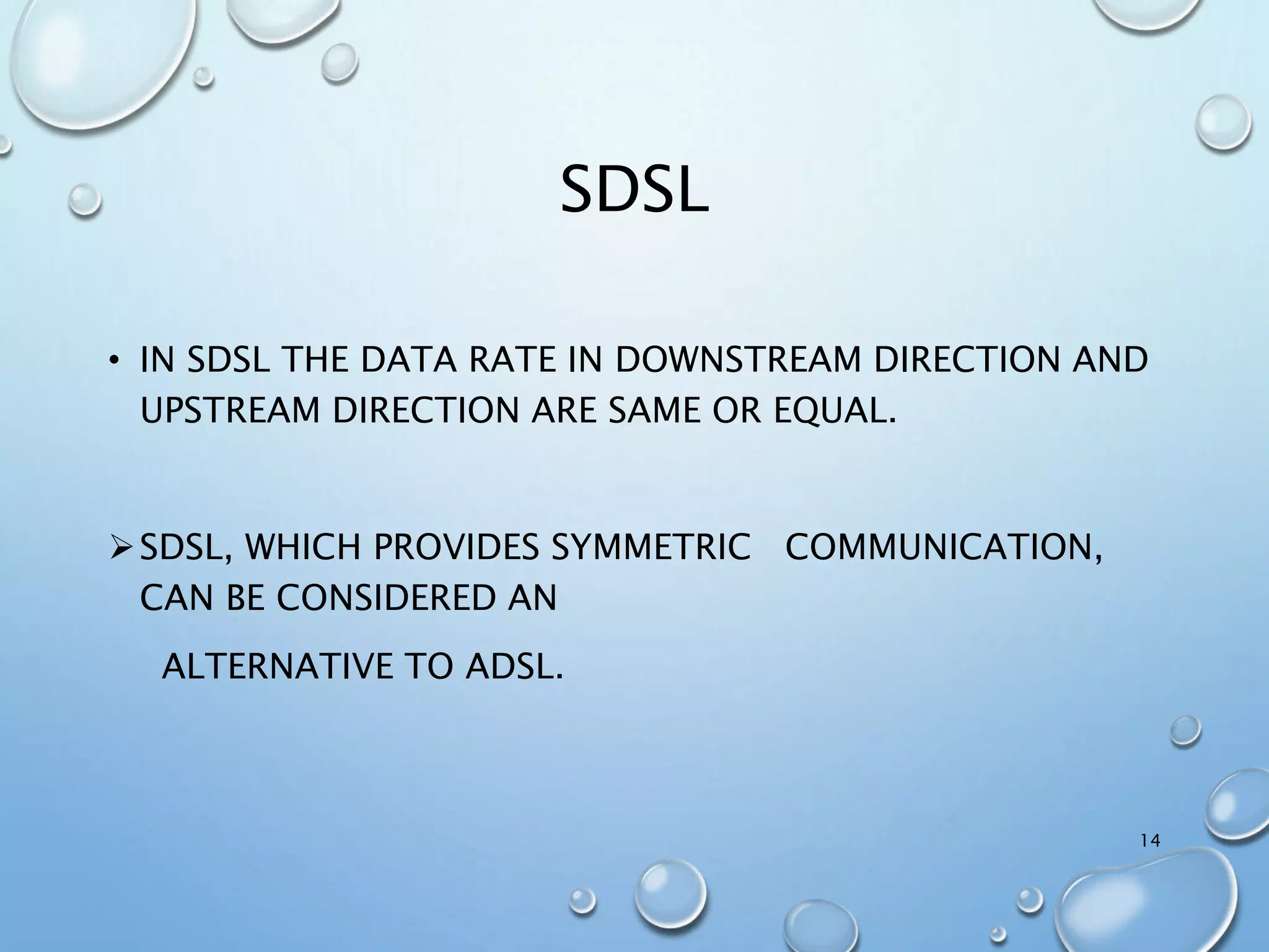 dsl (digital subscriber line) | PPTX