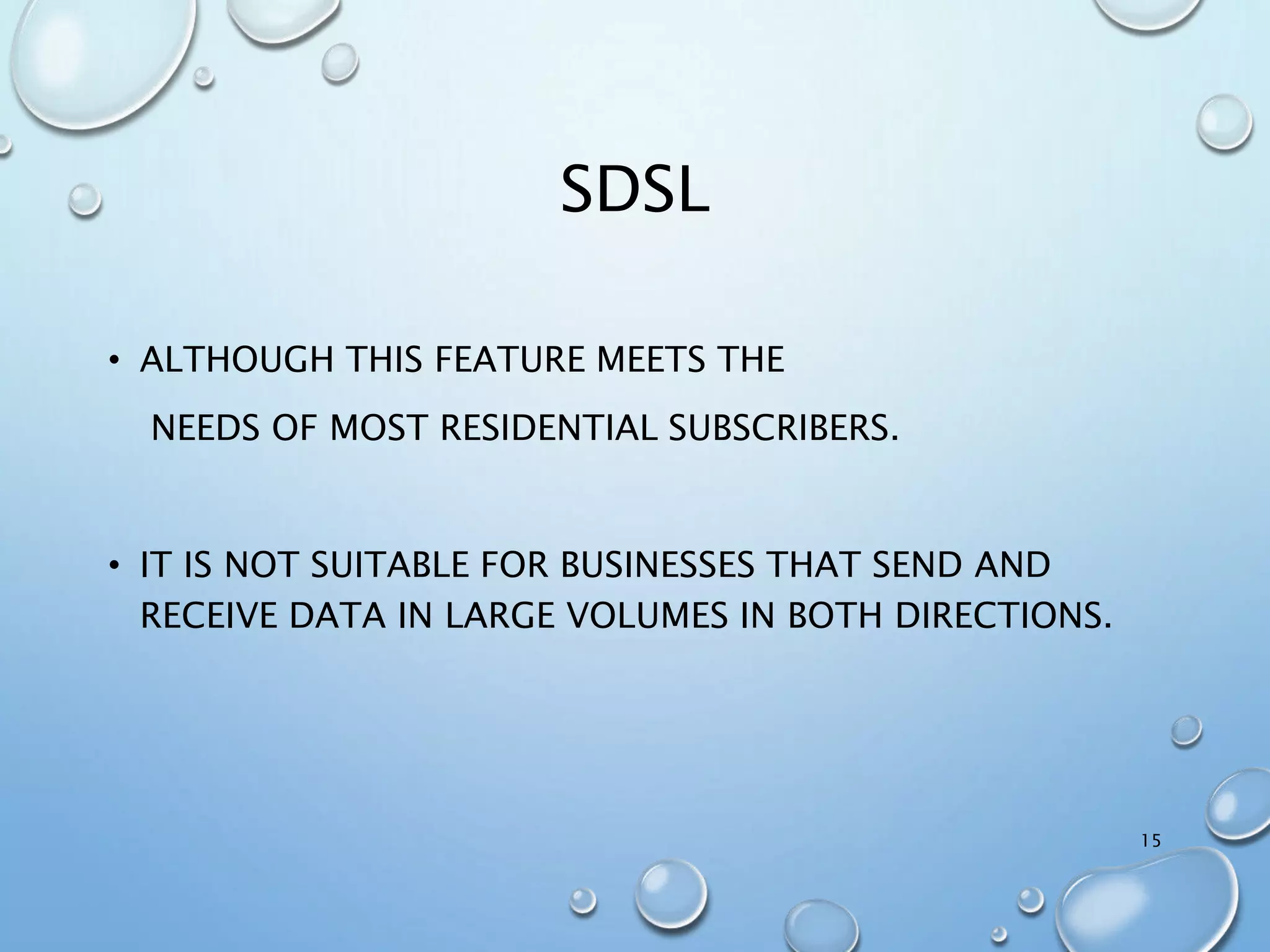 dsl (digital subscriber line) | PPTX