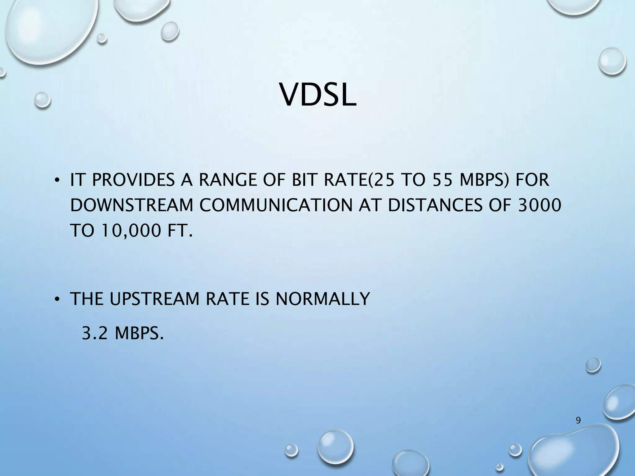 Dsl Digital Subscriber Line Pptx