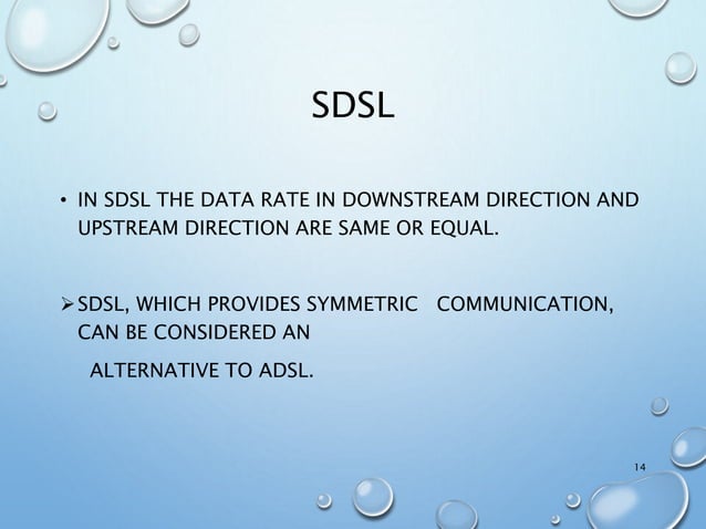 dsl (digital subscriber line) | PPTX | Computer Networking | Computing