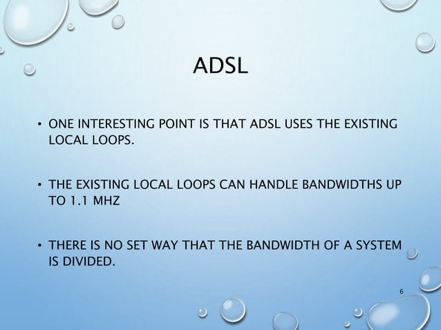 Dsl Digital Subscriber Line Pptx Computer Networking Computing