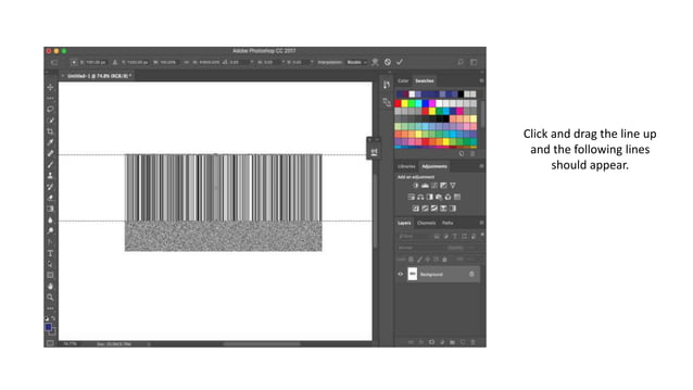How to create a barcode in Photoshop | PPTX