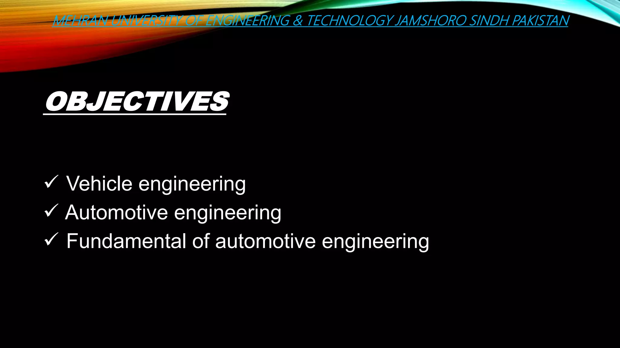 fundamental of automobile | PPTX