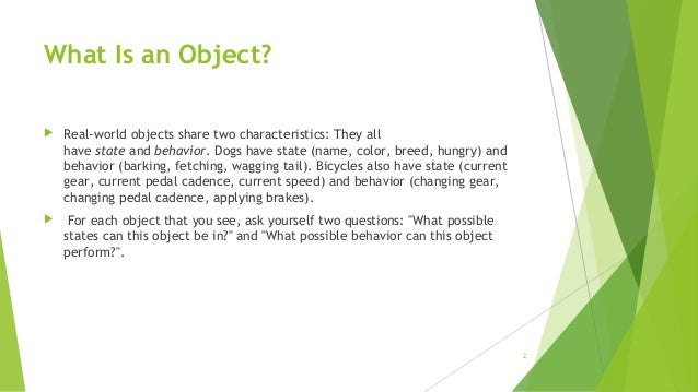 Object Oriented Methodology In Java Lecture 1