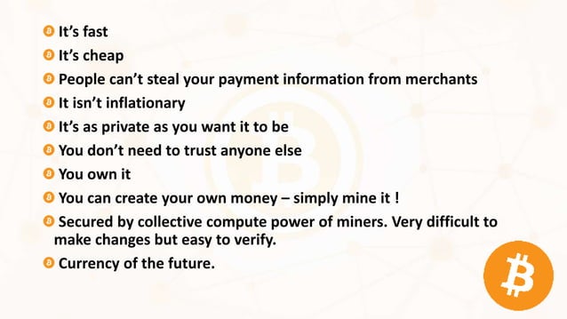Introduction to Bitcoins and Cryptocurrency | PPTX | Currencies | Economy
