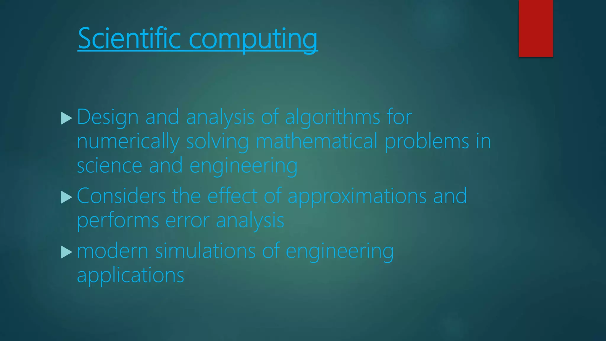 Applications of numerical methods | PPTX