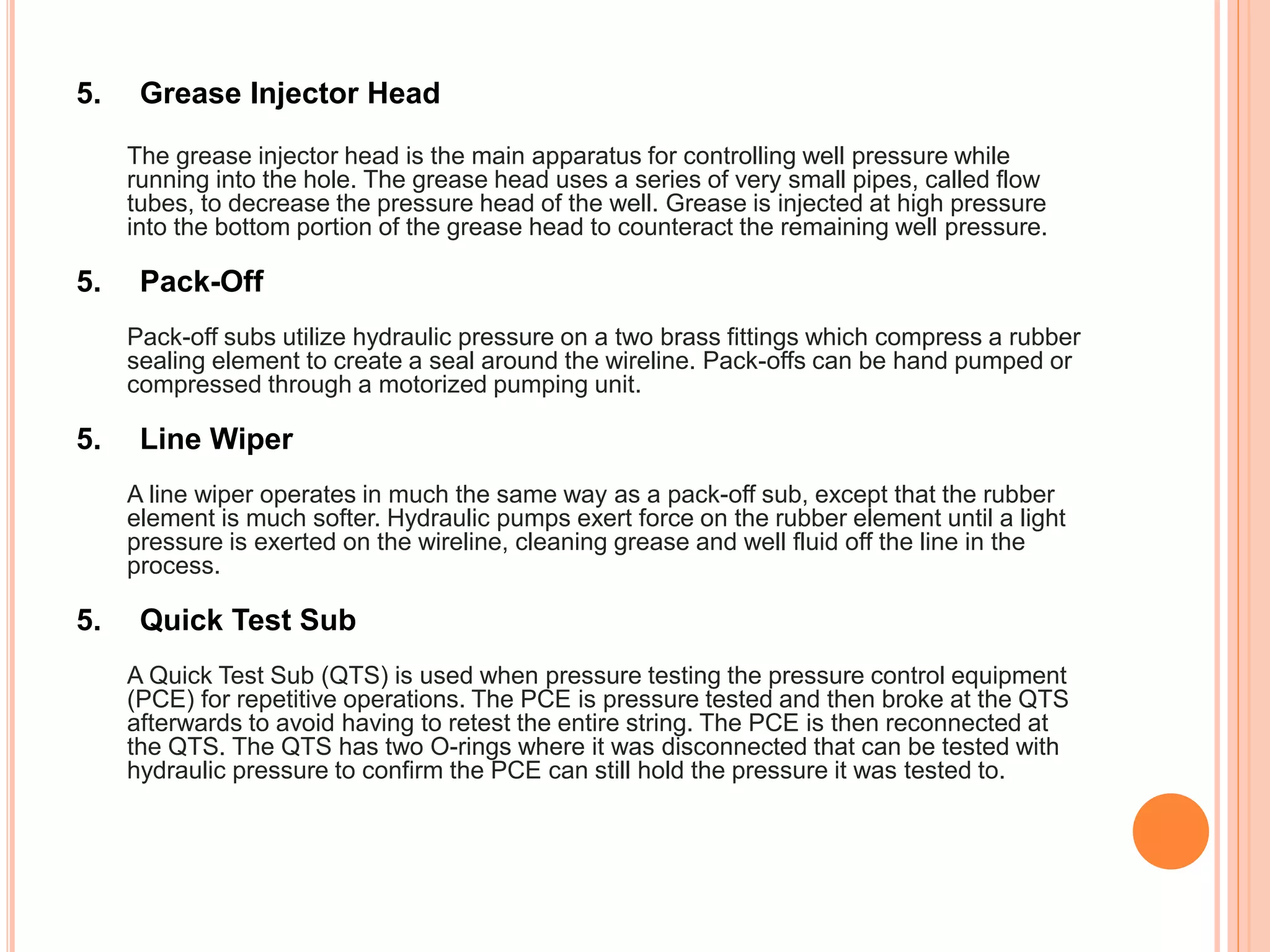 Wireline Operations | PPTX