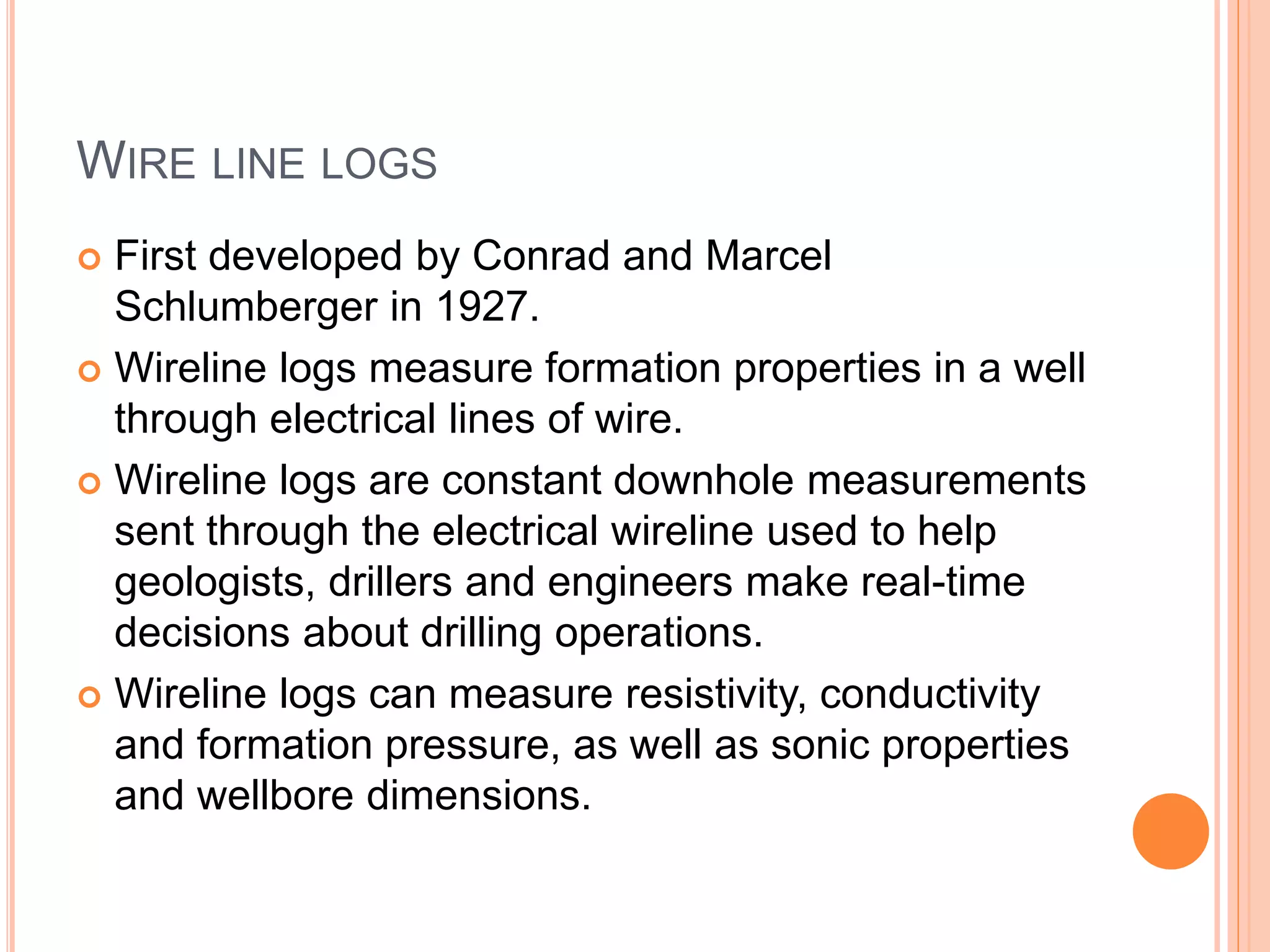 Wireline Operations | PPTX
