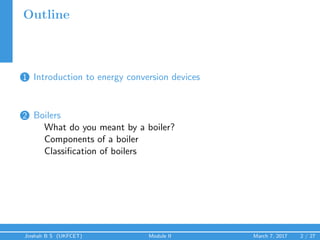 Introduction to boilers | PDF
