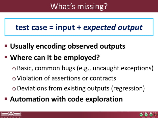 White-box Unit Test Generation with Microsoft IntelliTest | PPT