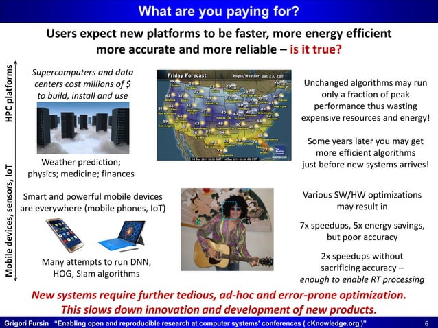 Enabling open and reproducible computer systems research: the good, the bad and the ugly | PPT