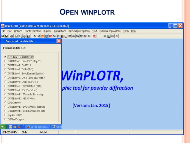 Fullprof Refinement | PPTX | Physics | Science