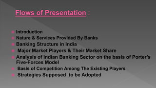 INDUSTRY ANALYSIS & COMPITITIVENESS :: A STUDY OF INDIAN BANKING SECTOR ...