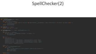 Python Spell Checker | PPTX | Databases | Computer Software and Applications