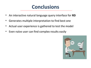 Understanding Natural Language Queries over Relational Databases | PPT