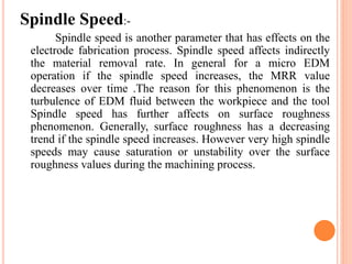 Wire Electrical Discharge Grinding | PPTX
