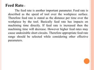Wire Electrical Discharge Grinding | PPTX