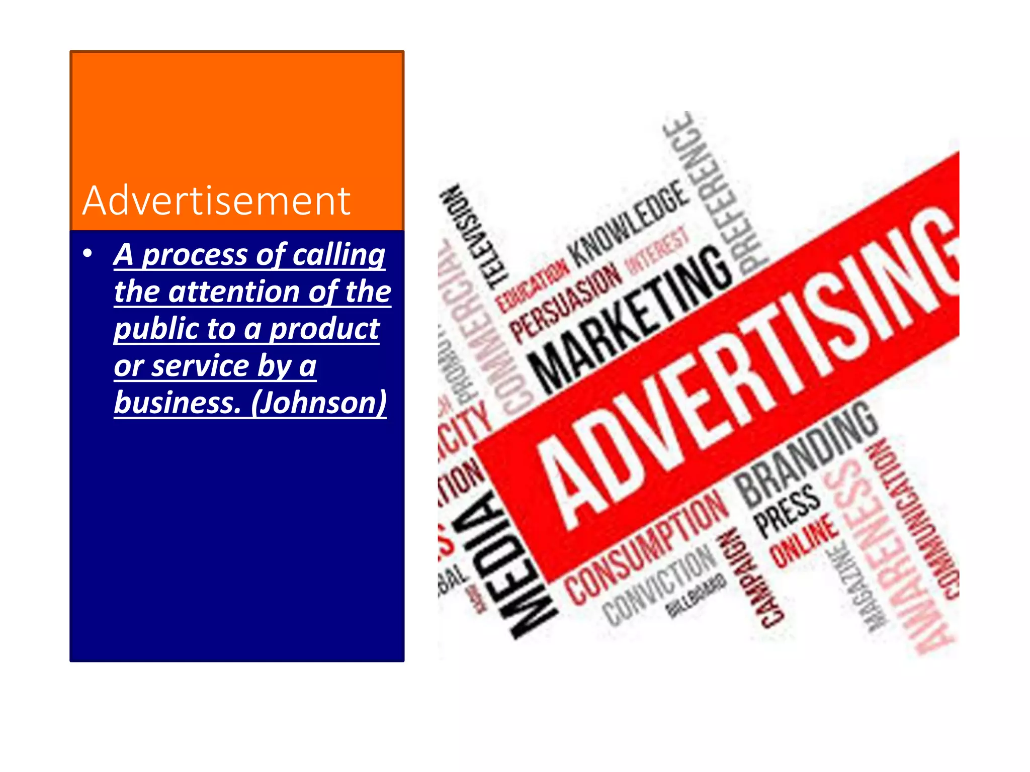 Importance of Advertisement | PPTX