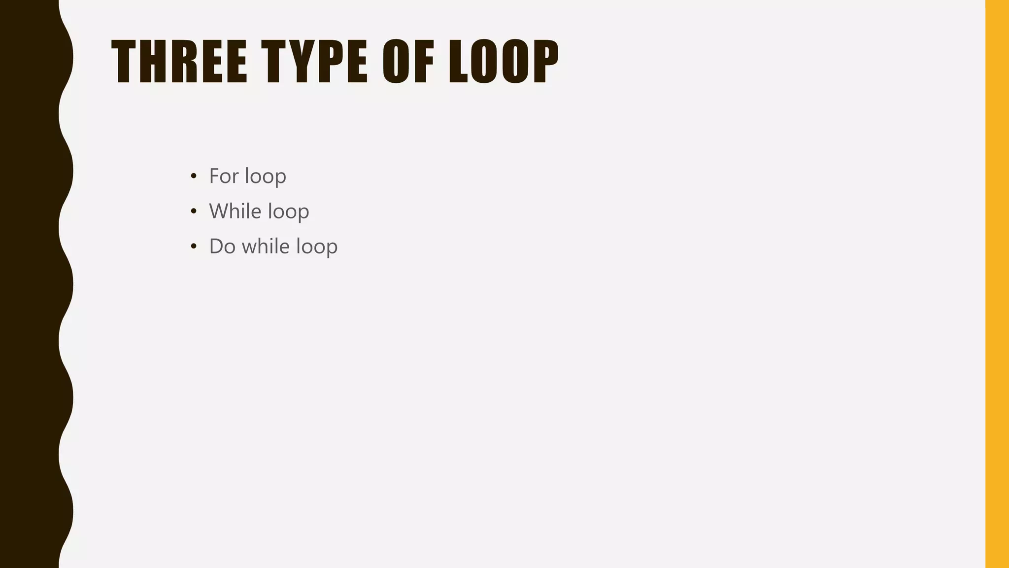 Loopfor While Do While Condition Presentation Pptx Programming 5557