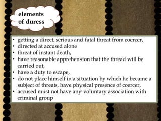 COMPARE AND CONTRAST THE DEFENSE OF DURESS IN MALAYSIA, UK AND ...