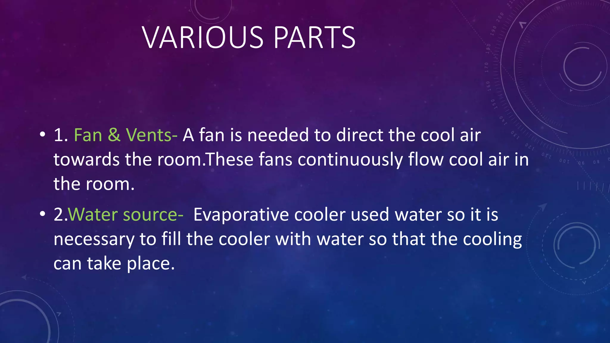 Cooling mechanism In Water Cooler | PPTX