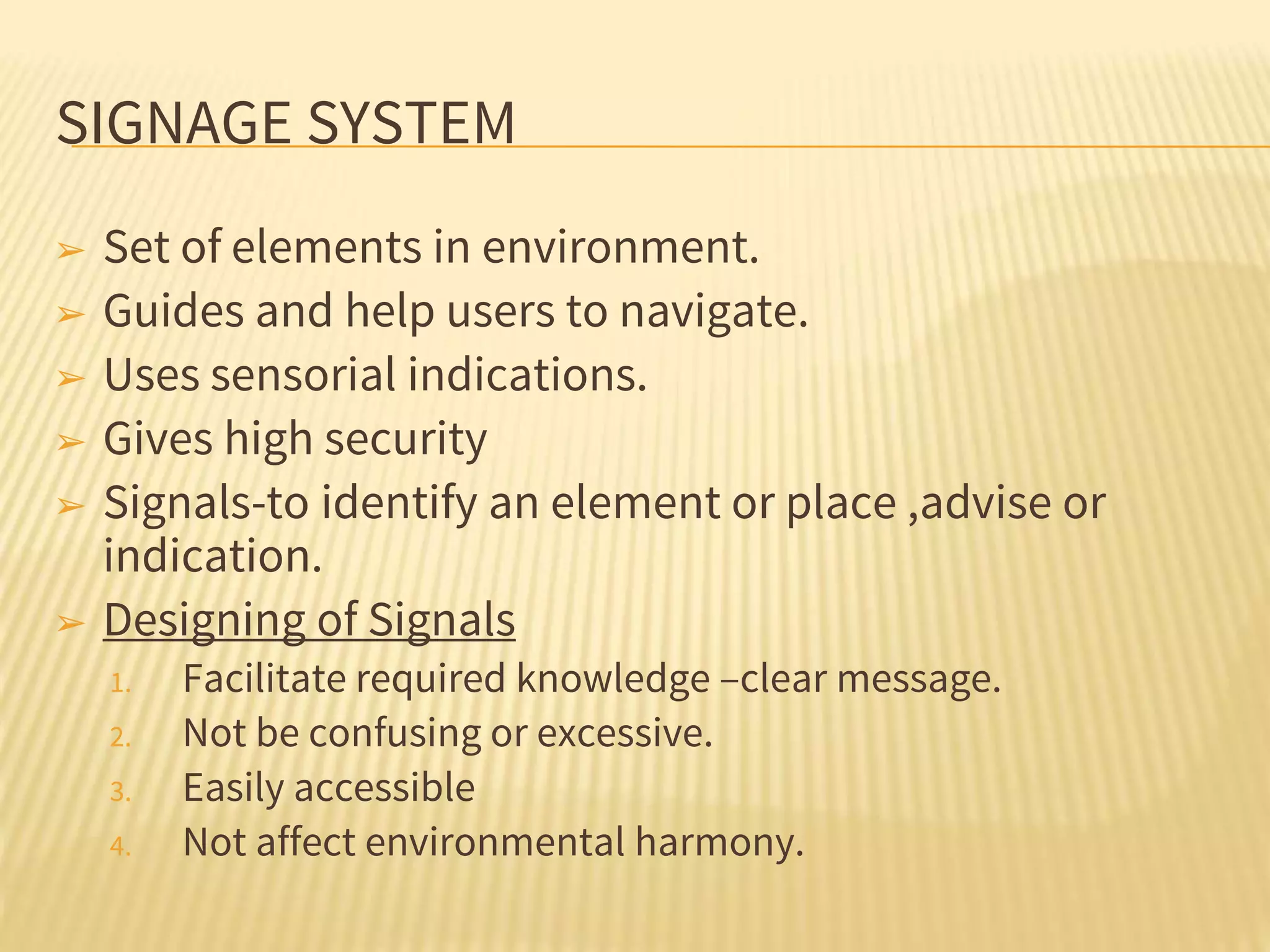 Signage System for the navigation of robots. | PPTX