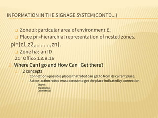 Signage System for the navigation of robots. | PPT