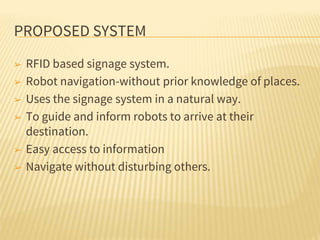 Signage System for the navigation of robots. | PPT