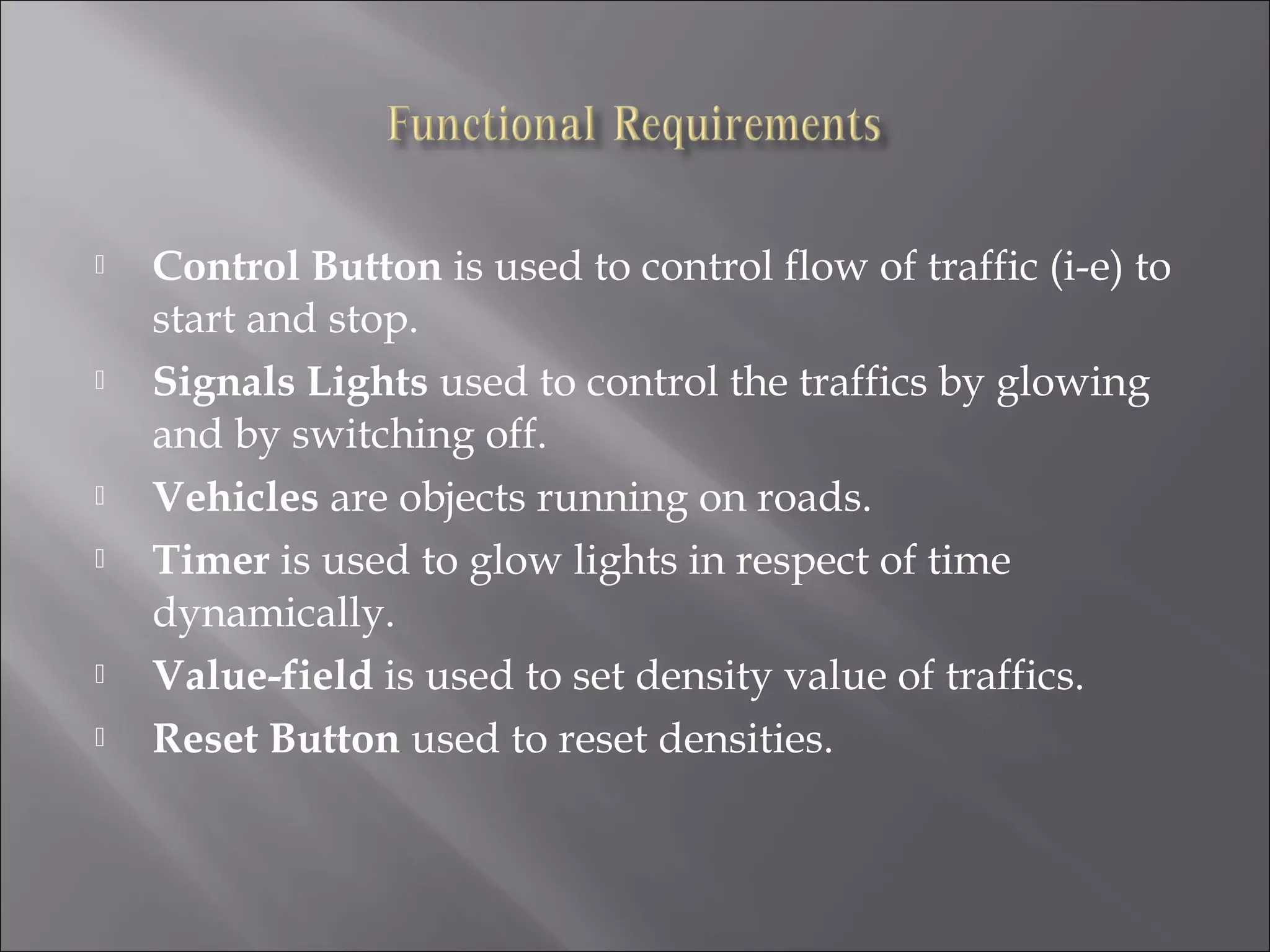 Traffic Signal Management System | PPT