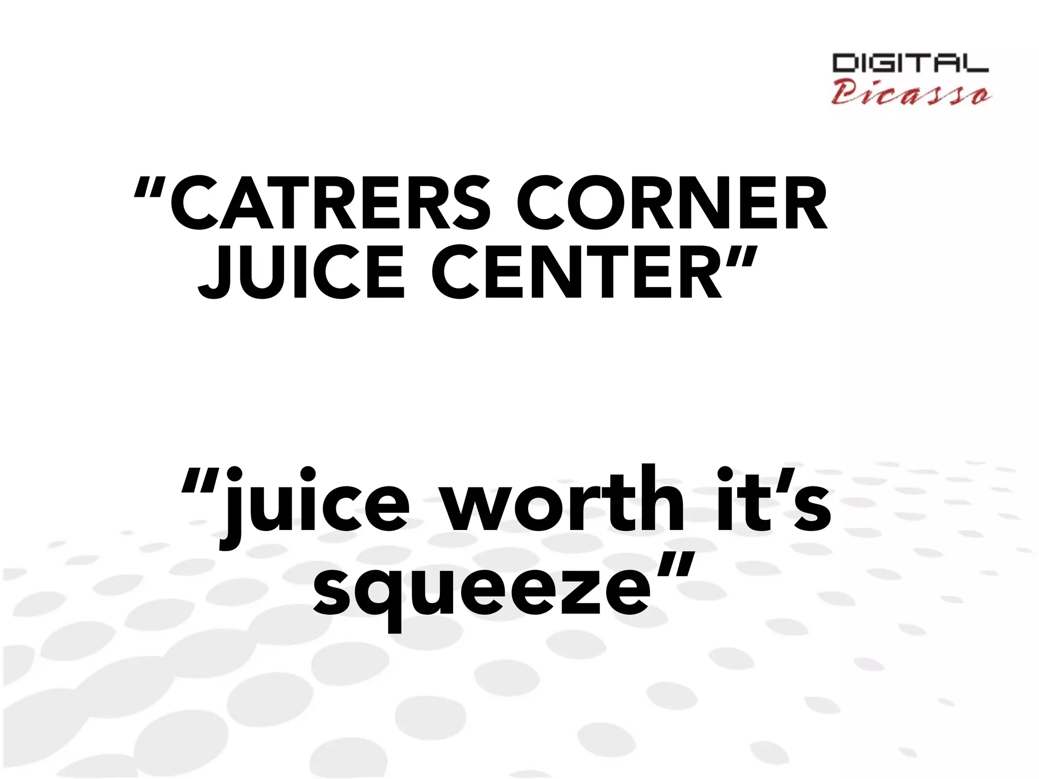 Carters Corner - Brand Development Presentation | PPT