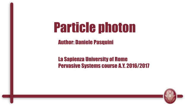 Particle photon | PPT