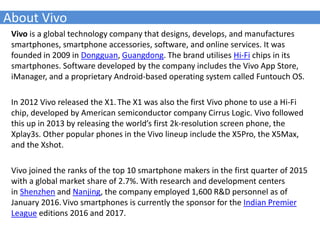 Vivo Smart Phone | PPTX