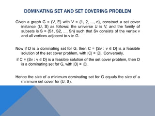 Secure Domination in graphs | PPTX