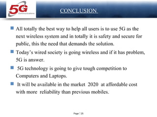 Wireless System/ Network Generation (1G,2G,2.5G,3G,4G,5G) | PPT