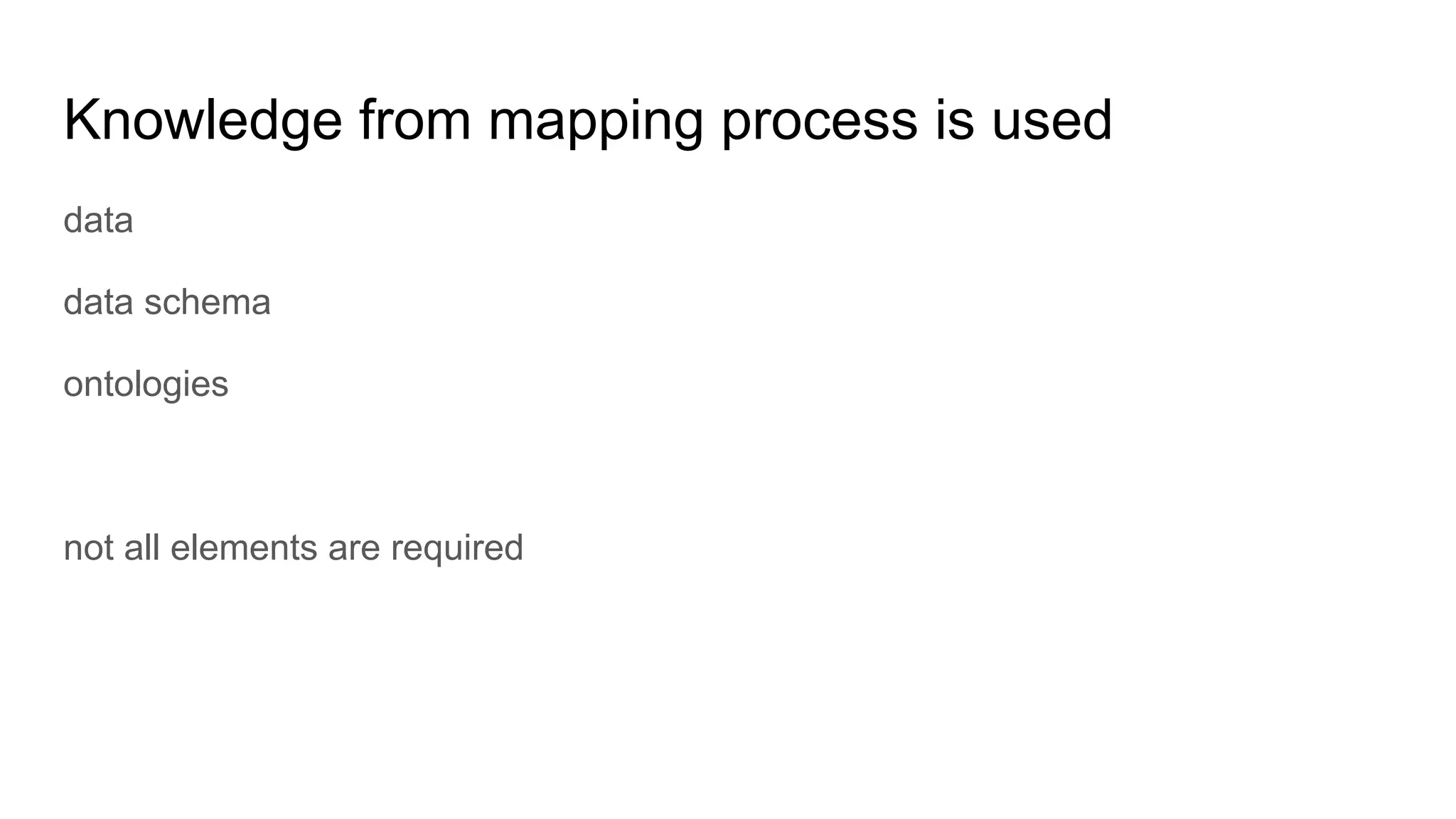 Ontology-Based Data Access Mapping Generation using Data, Schema, Query, and Mapping Knowledge | PPT