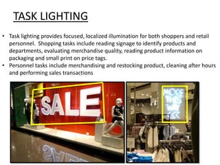 lighting in retail and commercial space | PPTX