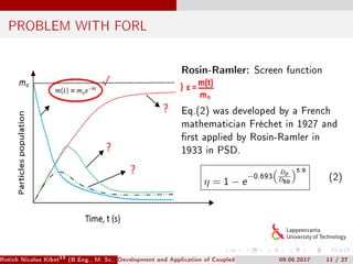 Development and application of coupled discrete and continuum models in solid particles ...