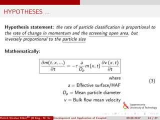 Development and application of coupled discrete and continuum models in solid particles ...