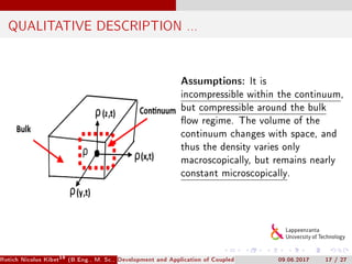 Development and application of coupled discrete and continuum models in solid particles ...