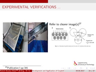 Development and application of coupled discrete and continuum models in solid particles ...